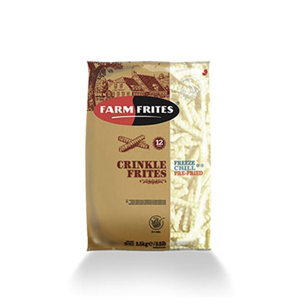 BATATA CONG CRINKLE FARM F PCT 2,5KG | Fortali Distribuidora de ...